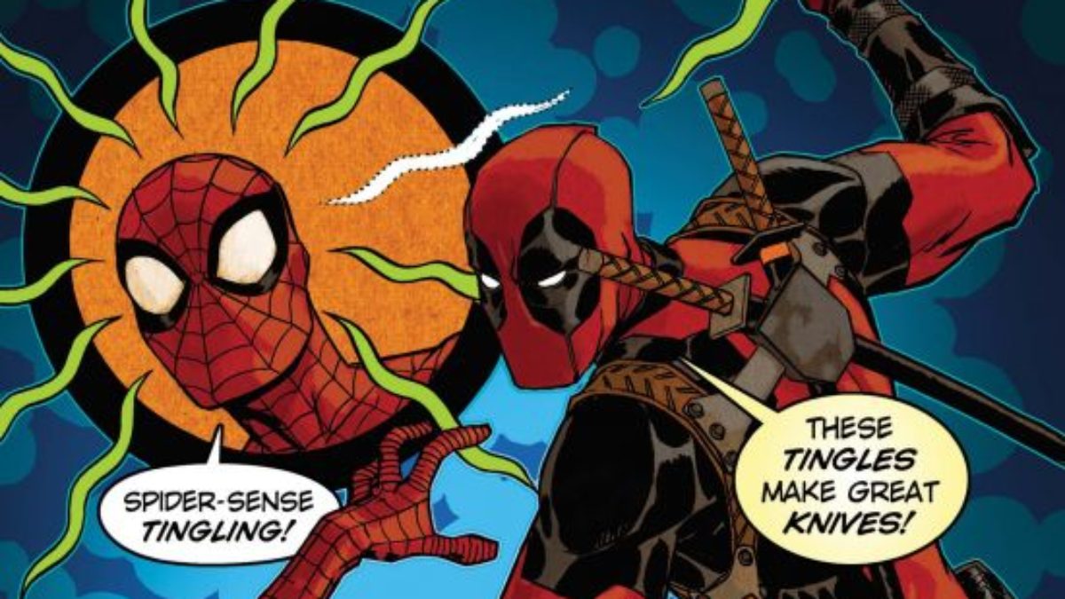 Deadpool Kills Spiderman Comic