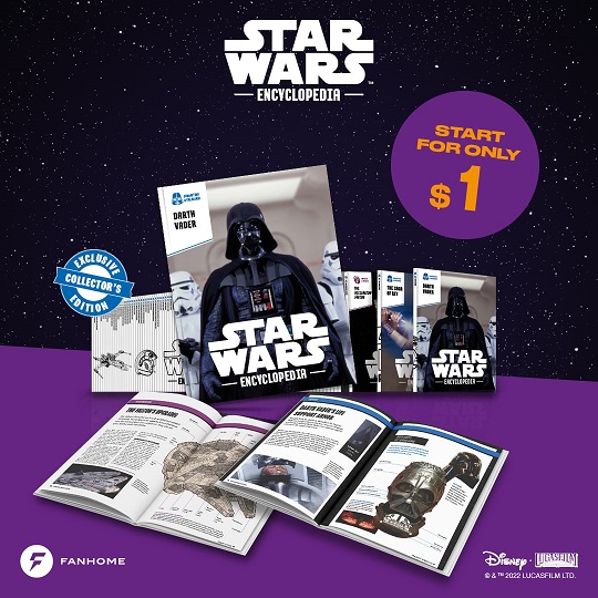 Fanhome Announces THE STAR WARS ENCYCLOPEDIA 90 Volume Collection ...